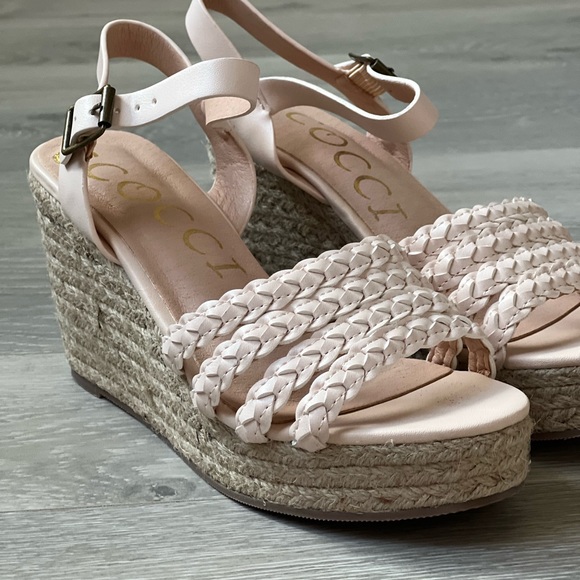 CCOCCI | Shoes | Nwb Ccocci Nude Wedge Heels | Poshmark